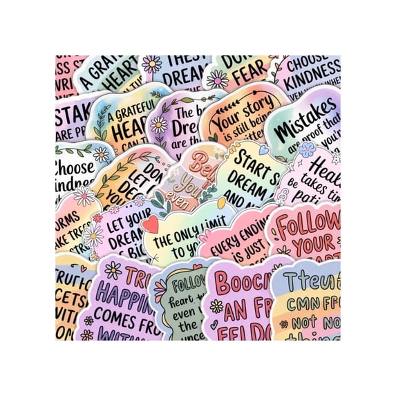 25pcs Creative Sticker Pack, Waterproof Vinyl Decals for Laptops ...