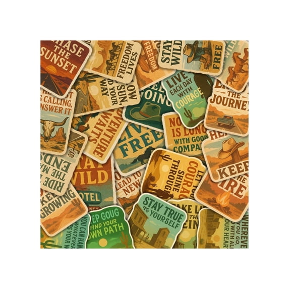 25pcs Creative Sticker Pack, Waterproof Vinyl Decals for Laptops ...
