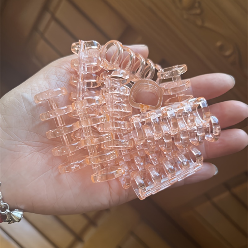 25pcs Detachable Binder Rings - Durable Plastic Loose-Leaf Paper Clips ...