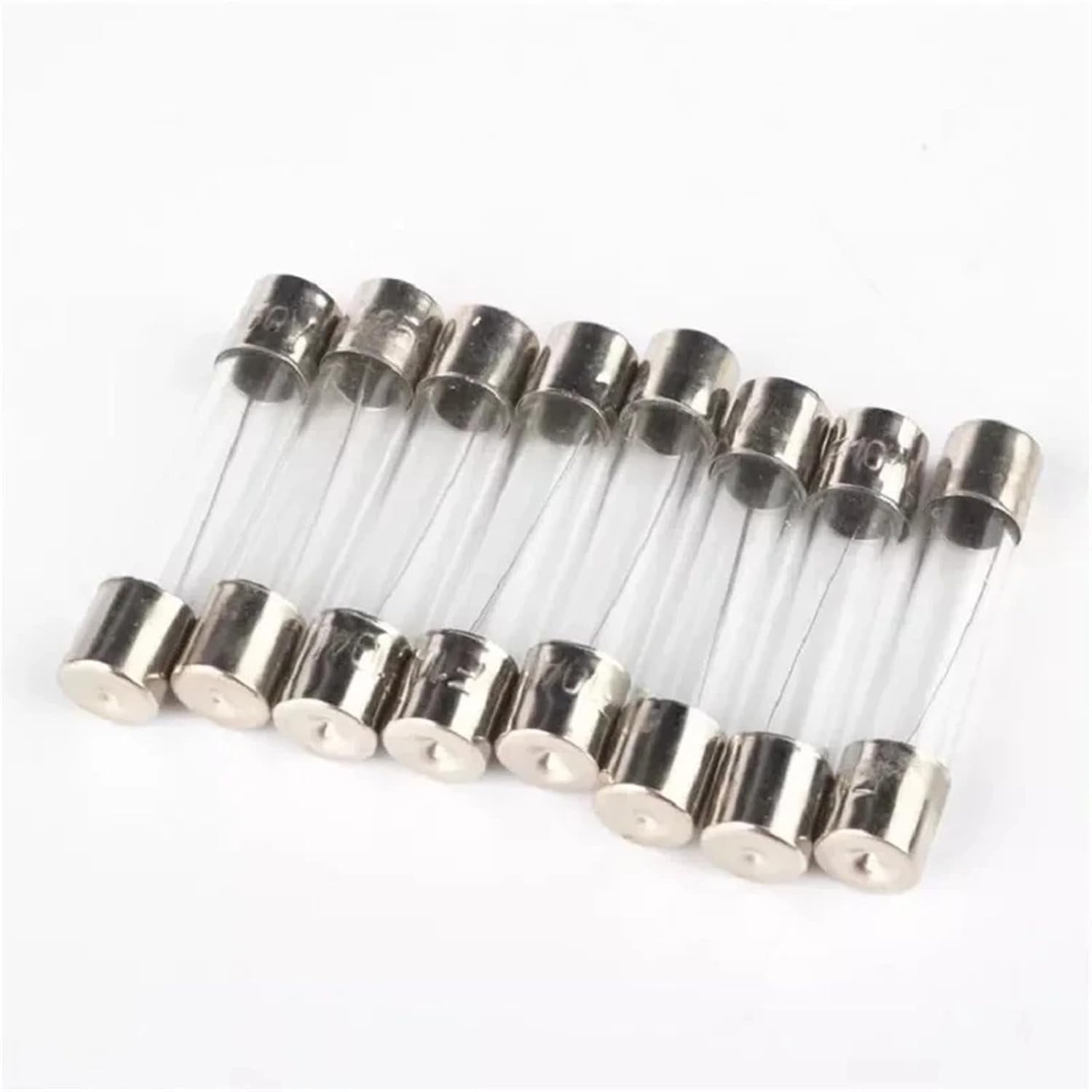 25pcs Glass Tube Fuse 5x20/6x30mm 0.1A 0.2A 0.5A 1A 2A 2.5A 3A3.15A 4A ...