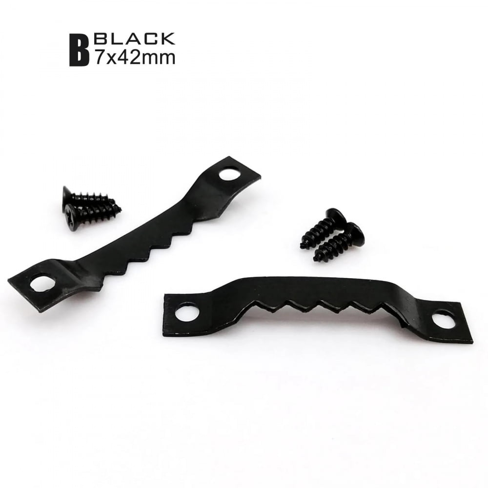 25pcs Golden Silver Black Sawtooth Picture Frame Hanger Hanging Photo ...