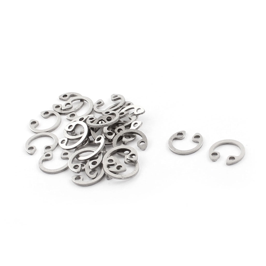 25pcs Hardware 304 Stainless Steel Internal Circlip Snap Ring 7mm Inner ...