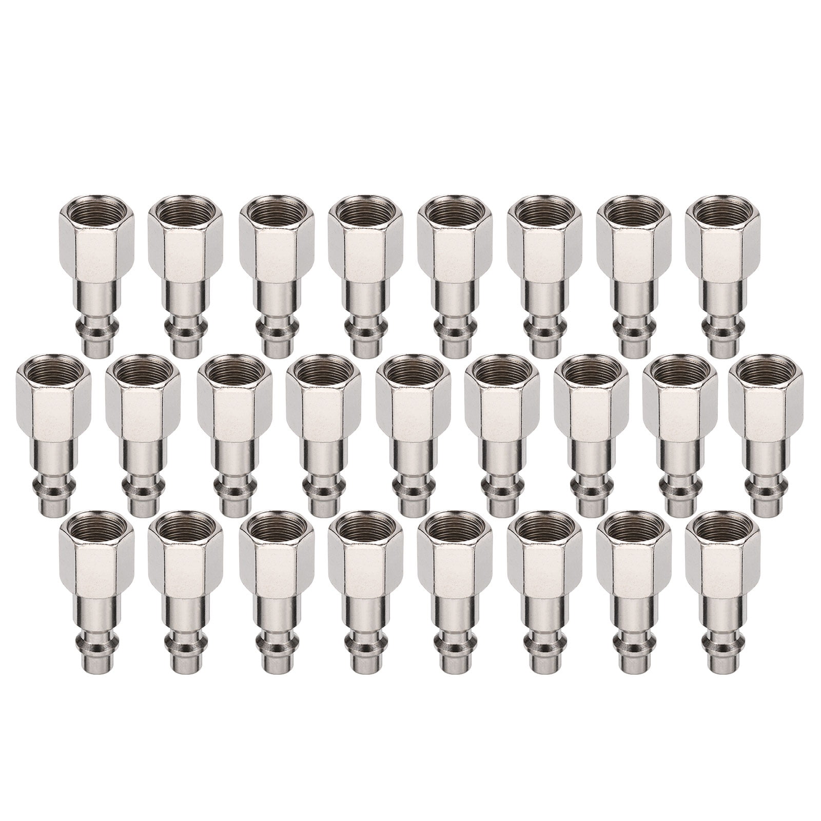 25pcs Industrial Air Plug 1/4" NPT Female High Flow Quick Connect Air ...