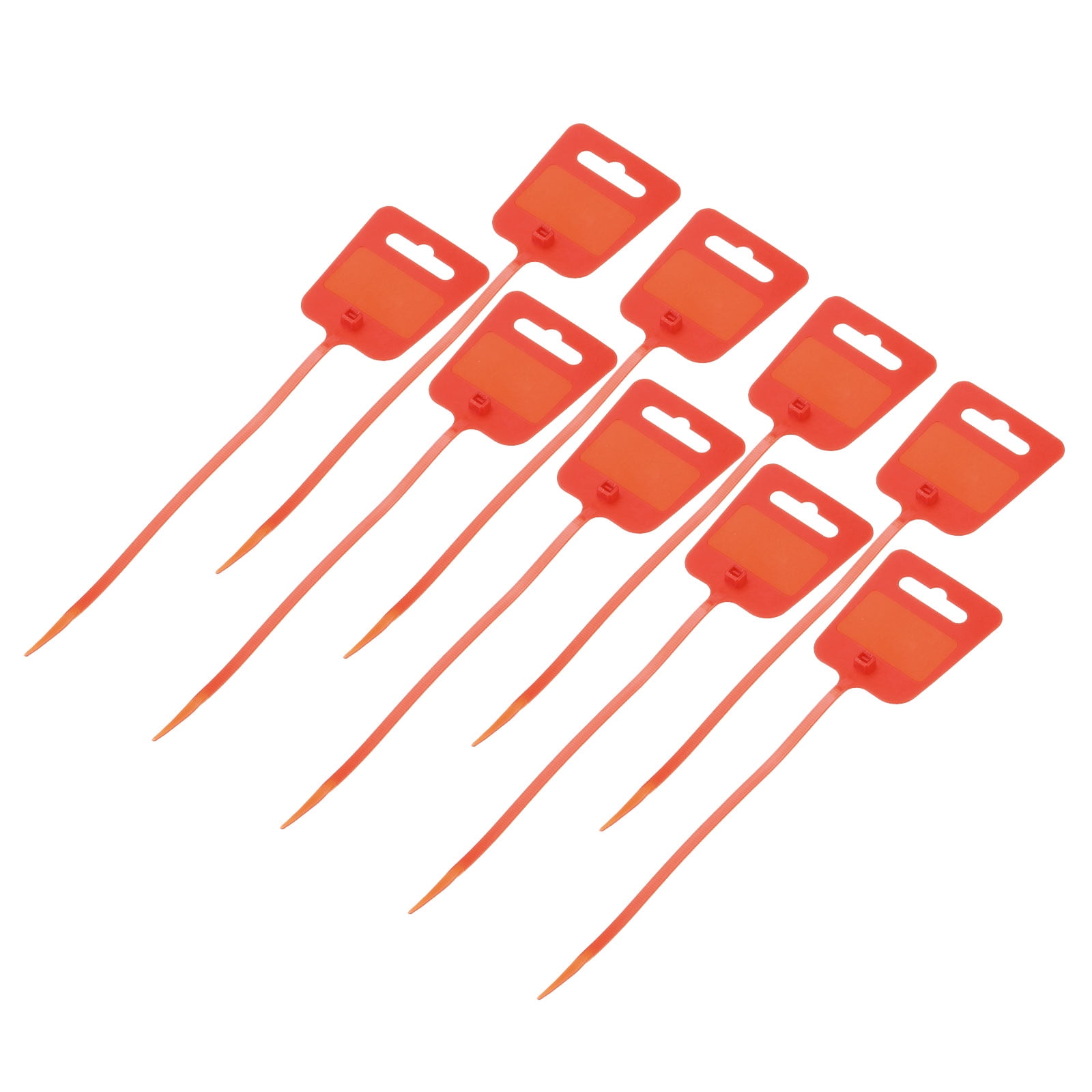 25pcs Marker Cable Zip Ties, 8 Inch Self-Locking Labels Zip Tie Wraps ...