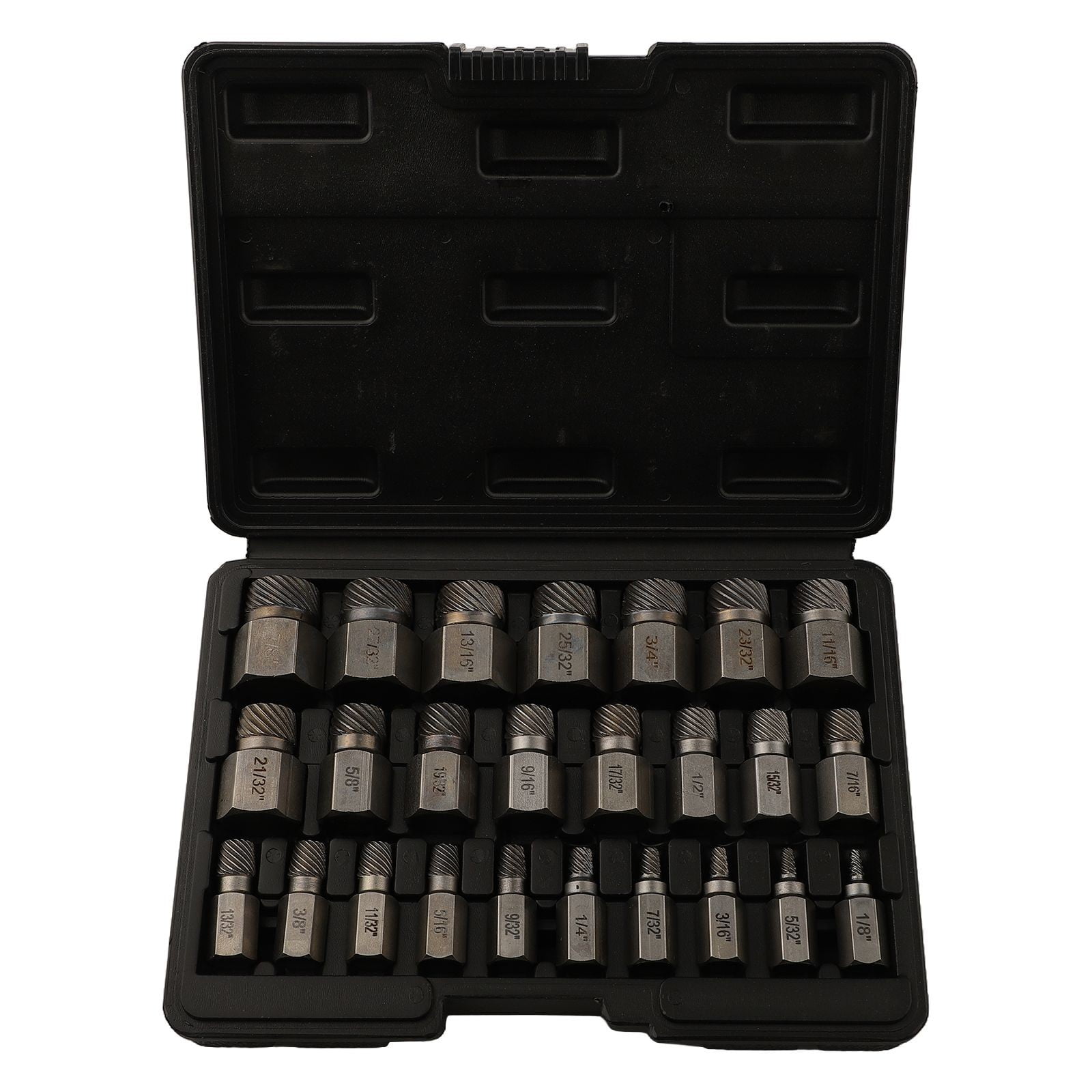 25Pcs Multi-Spline Screw Extractor Set Hex Head Bit Socket Wrench Bolt ...