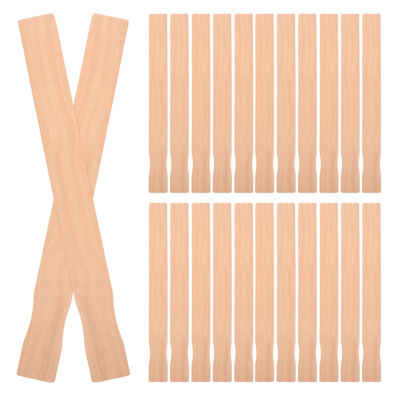 WRITWAA Stir Sticks Birch Wood Art Projects 25Pcs 9.04X0.98X0.04in ...