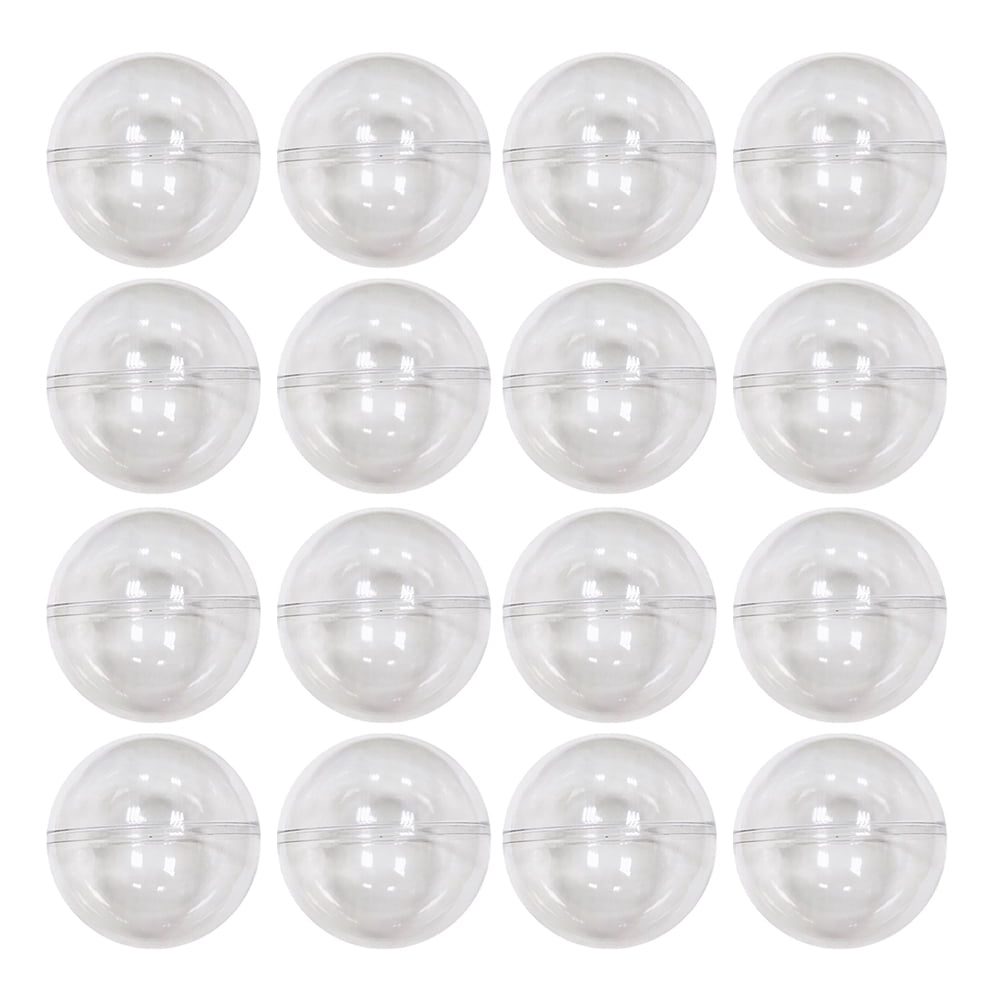 25pcs Plastic Balls Refillable Vending Machine Capsules Plastic Spheres ...
