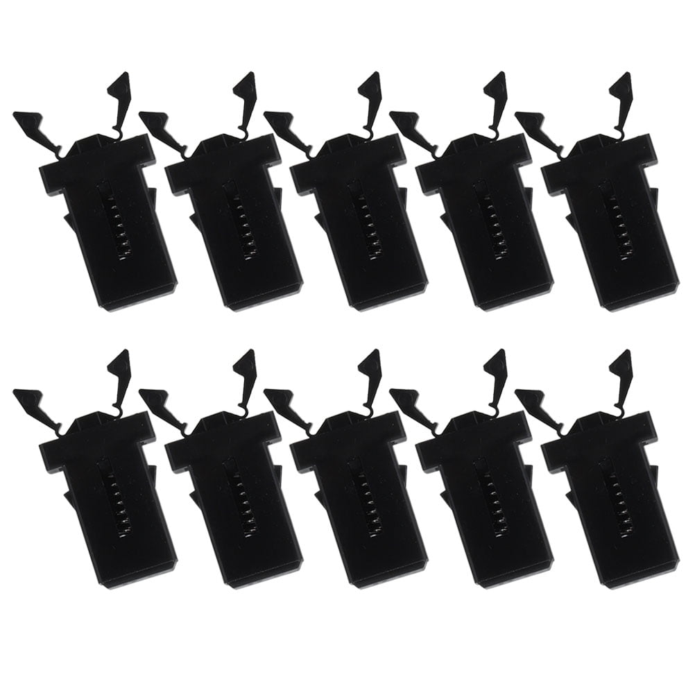 25 Pcs Trash Can Locks for Raccoons Trashcan Lid Parts Black - Walmart.com