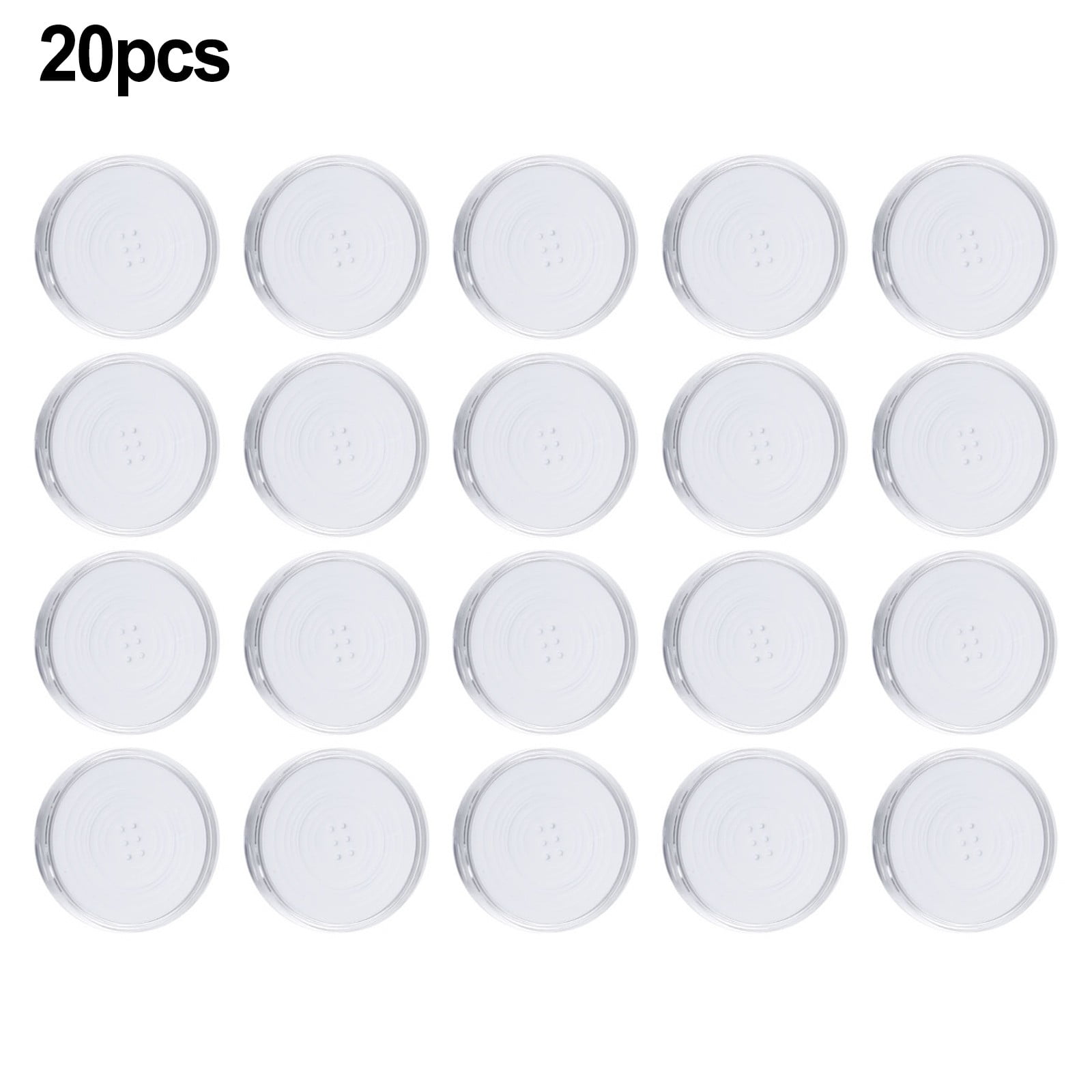 25pcs Round Coin Capsules Storage Box With Adujust Gasket Clear Coin ...