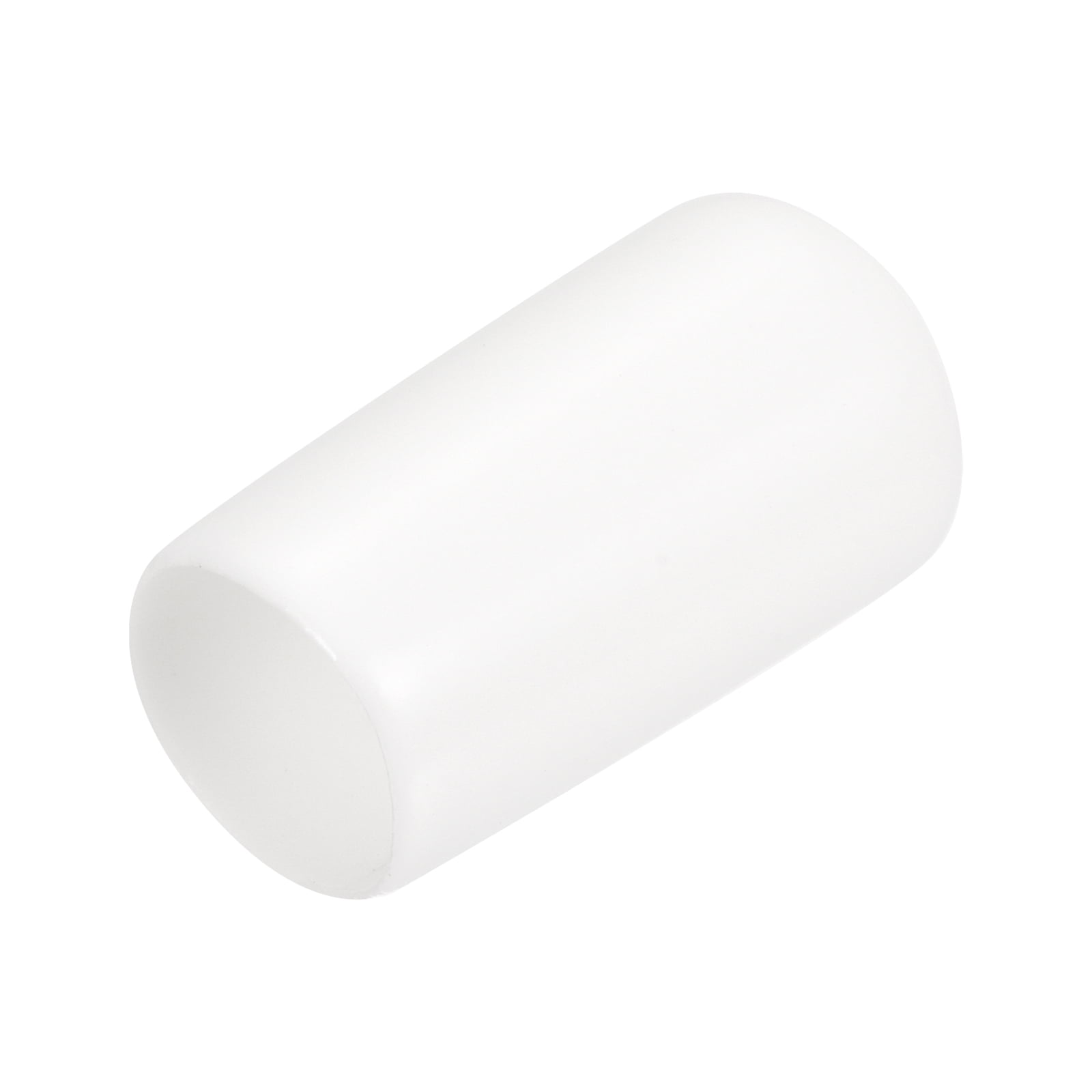 25pcs Rubber End Caps 10mm ID Vinyl Round End Cap Cover Screw Thread ...