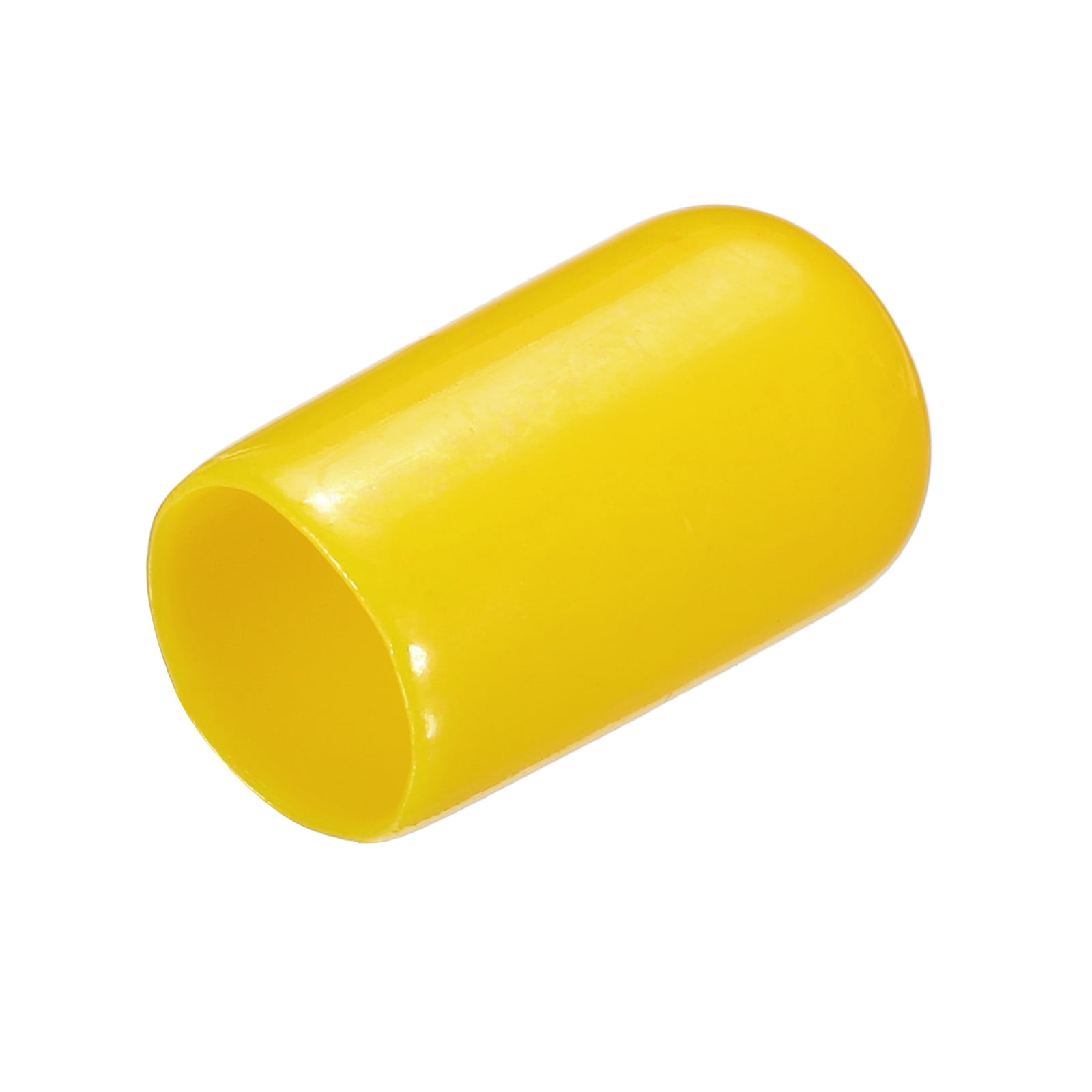 25pcs Rubber End Caps 10mm PVC Vinyl Round End Cap Cover Screw Thread ...