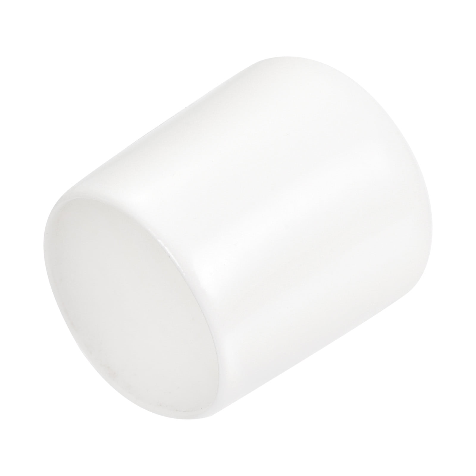 25pcs Rubber End Caps 23mm ID Vinyl Round End Cap Cover Screw Thread ...