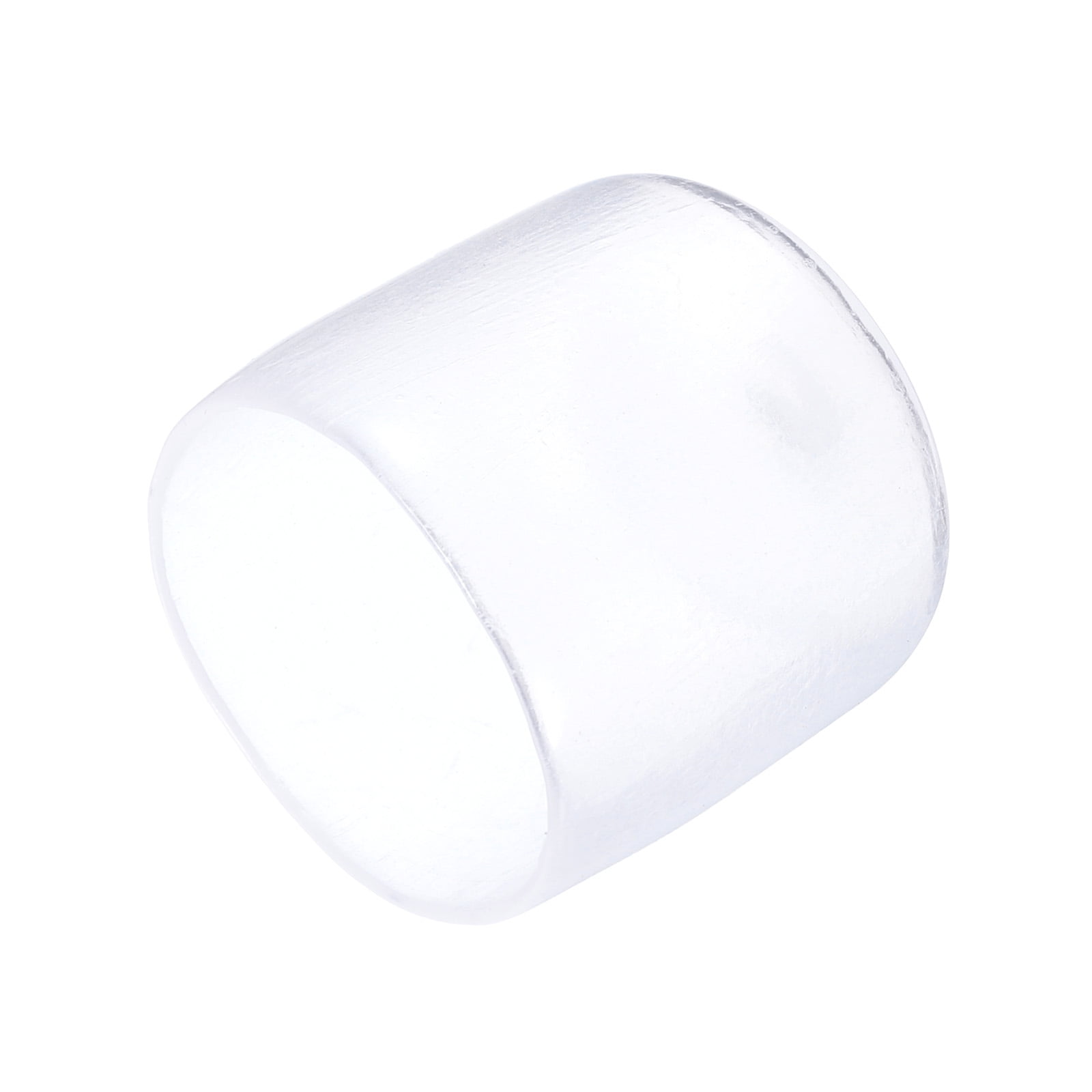 25pcs Rubber End Caps 25mm(1") PVC Vinyl Round End Cap Cover Screw ...