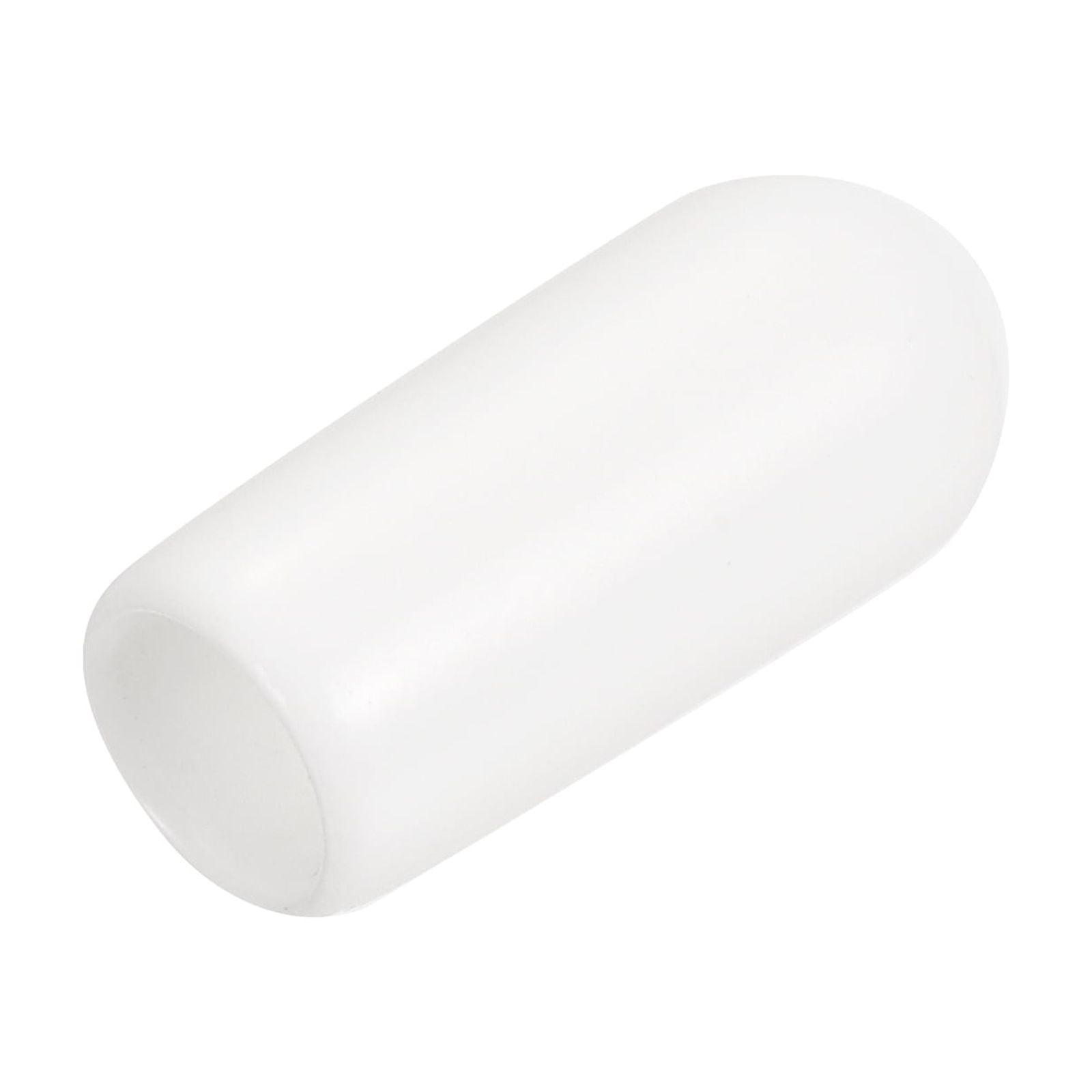 25pcs Rubber End Caps 5.5mm ID Vinyl Round End Cap Cover Screw Thread ...