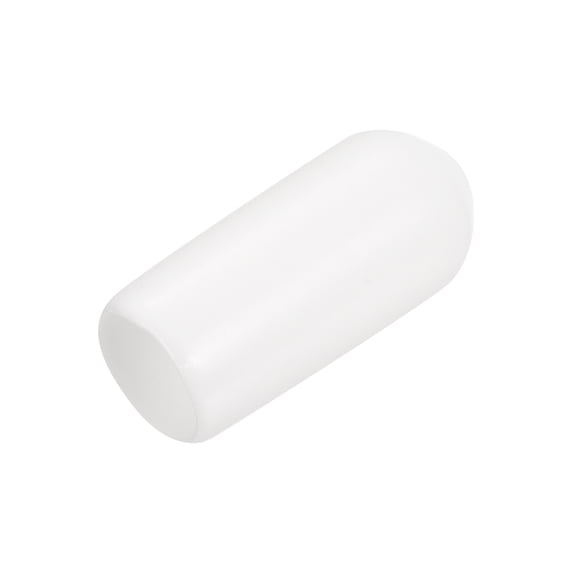 25pcs Rubber End Caps 6mm ID Vinyl Round End Cap Cover Screw Thread ...