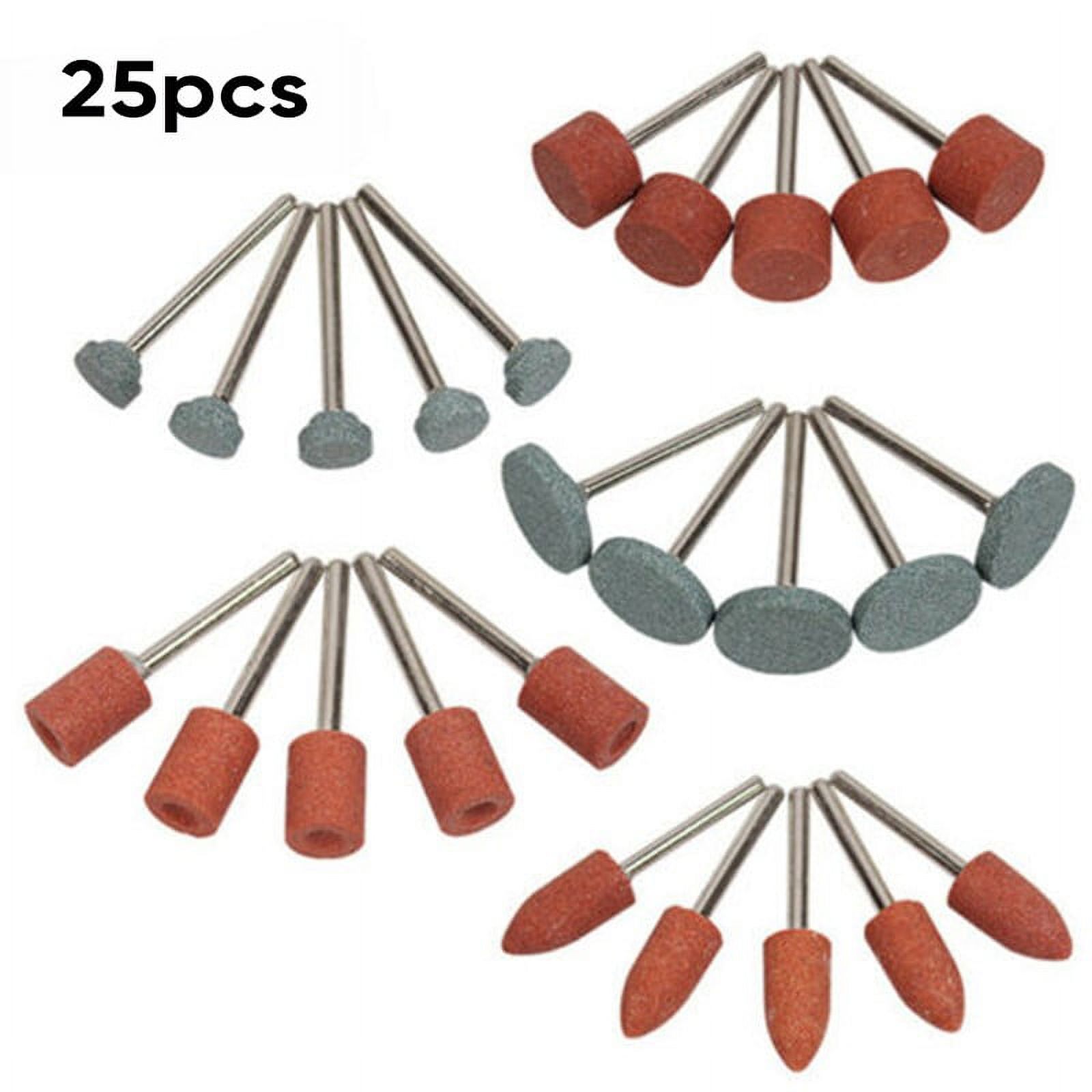 25pcs/Set Abrasive Grinding Stone Polishing Wheel Bits Kit for Rotary ...
