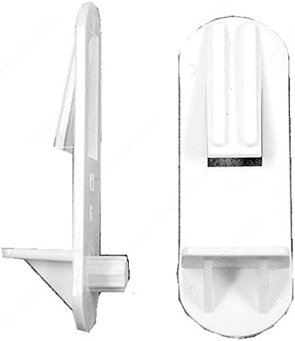 25pcs Shelf Pin, Shelf lock- down clip., Drilling Diameter 5 mm, Shelf ...