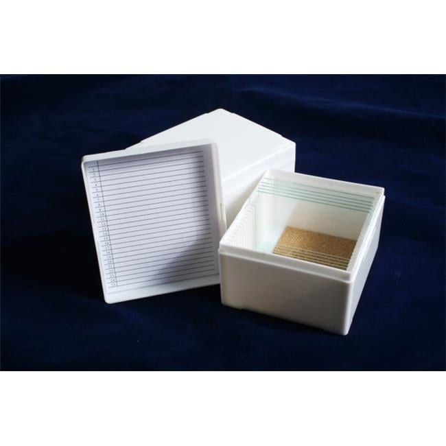 25pcs Slide Storage Box for 2x3 in. Slides, White - Walmart.com