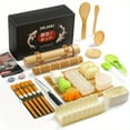 25pcs Sushi Making Kit, Upgrade Complete [Parent-] Sushi Maker Set ...