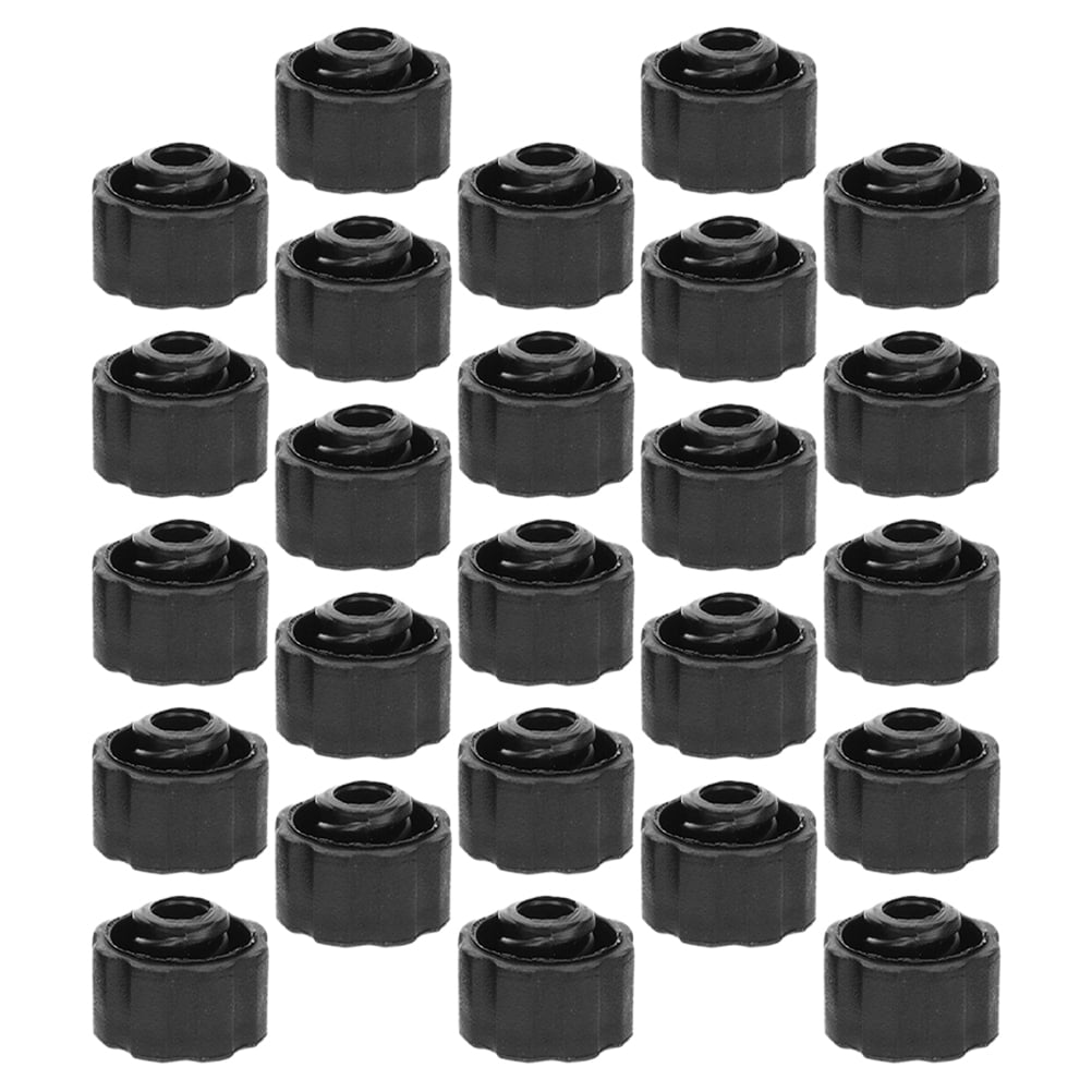 25pcs Syringe Caps Syringe Tip Caps Replacement Syringe Tip Spare Caps ...