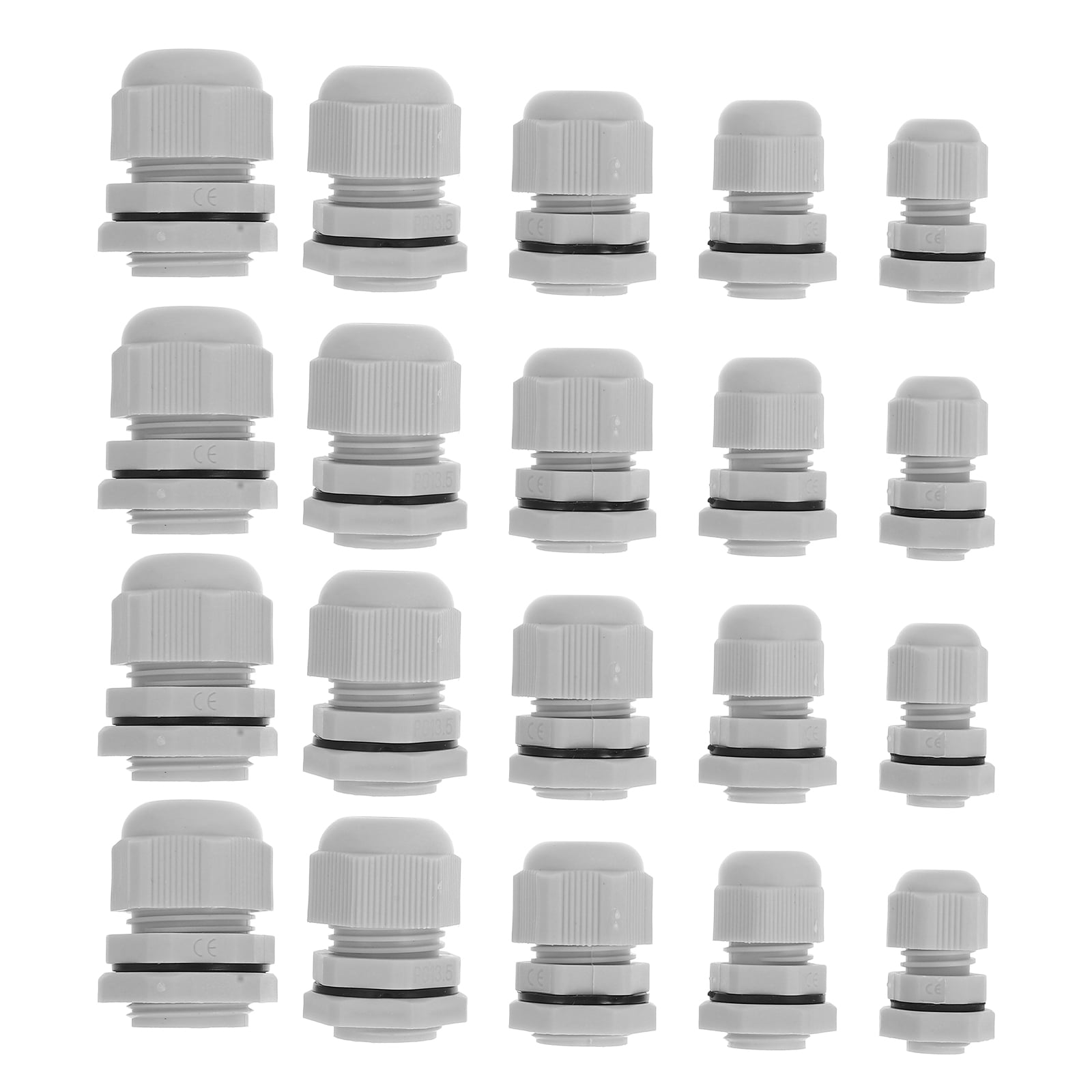 25pcs Waterproof Cable Gland Connector Electrical Connections Cable ...