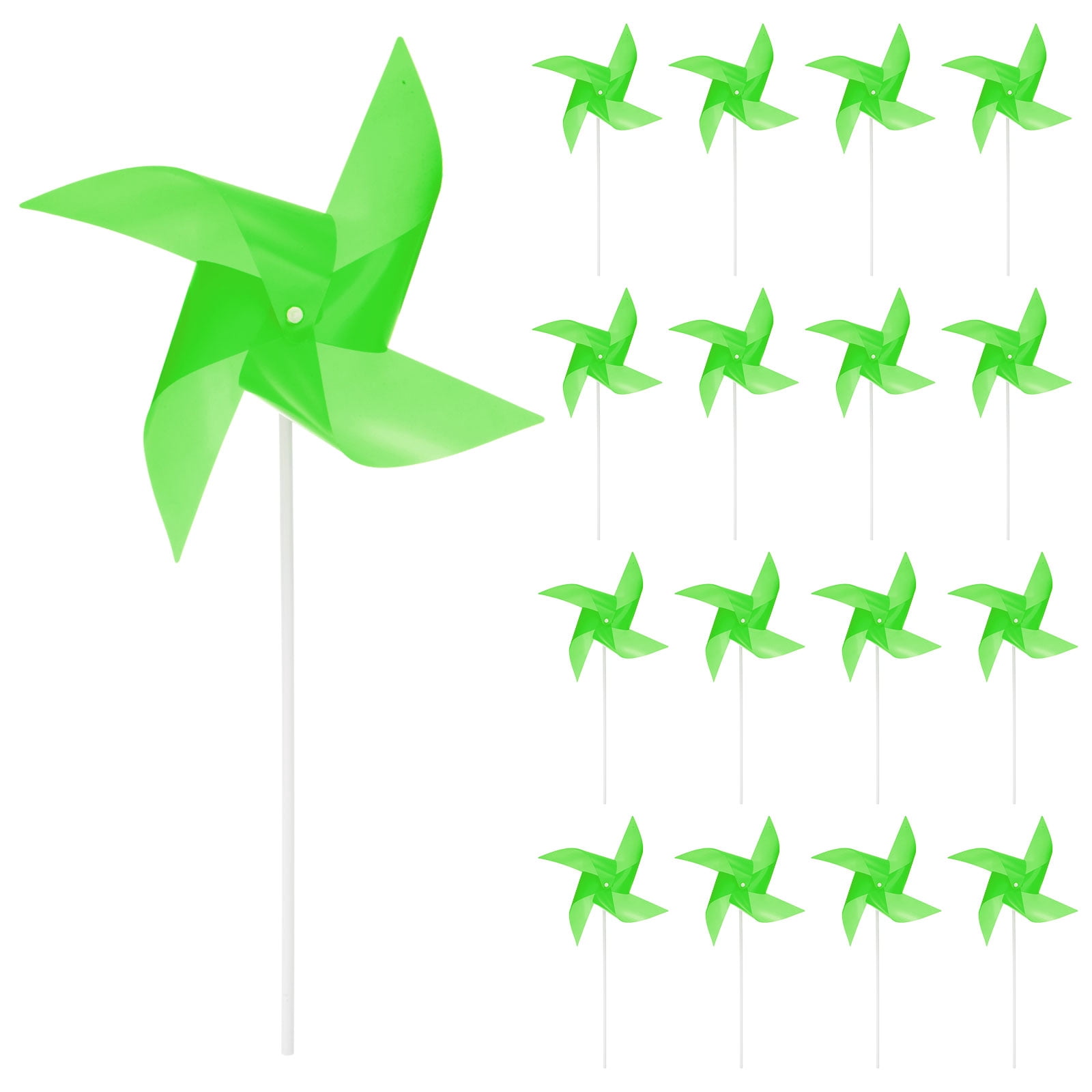 25pcs Windmills for the Yard Garden 15.7 Inch x 9.1 Inch 4 Leaves ...
