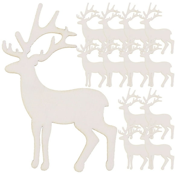 Wooden Deer Cutouts
