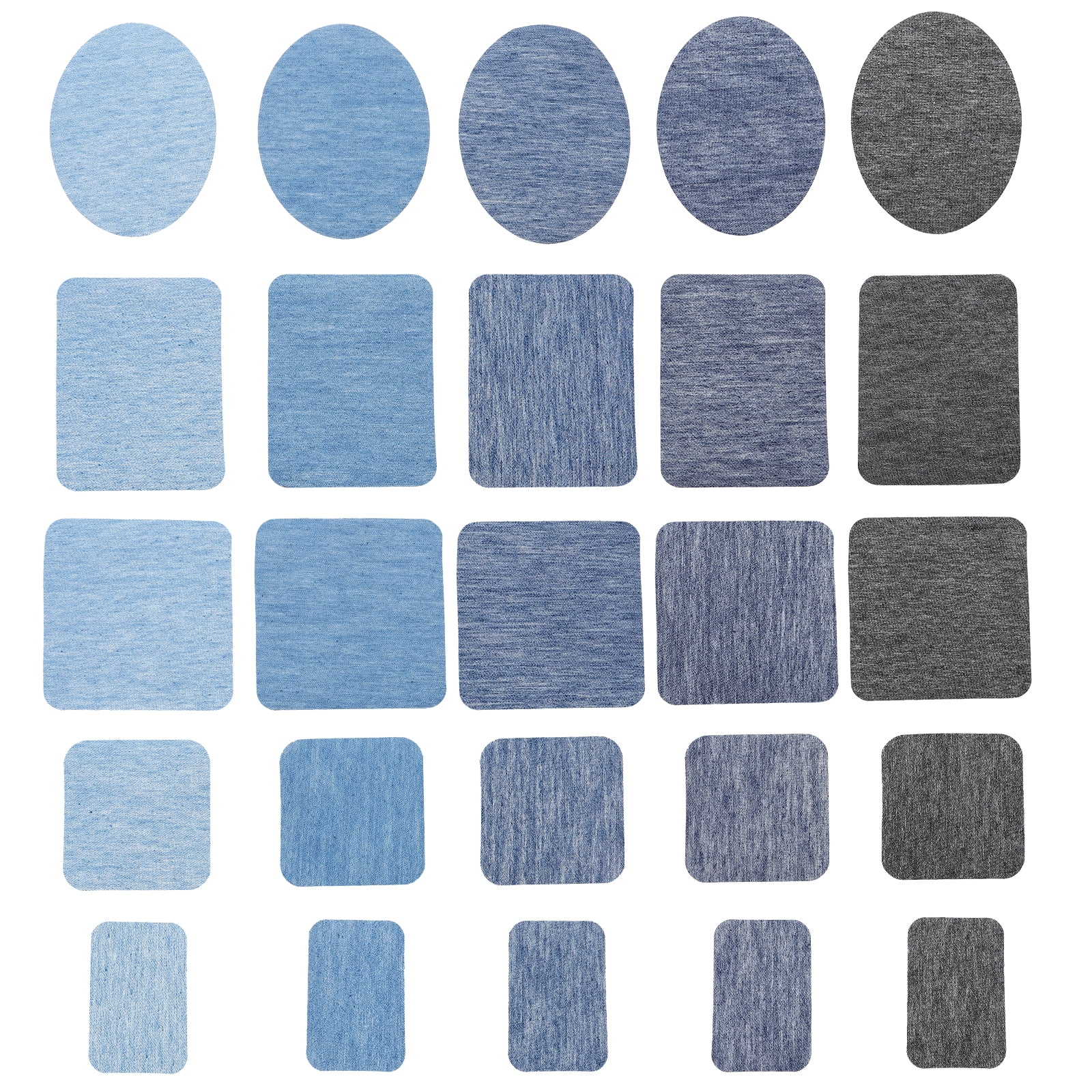 25pcs on Patches for Clothing Repair Denim Patches for Jeans Jean ...