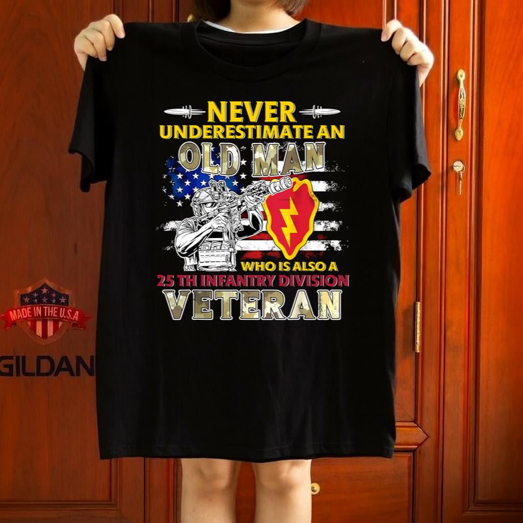 25th Infantry Division Veteran Schofield Hawaii Fan Gift Graphic Tee ...