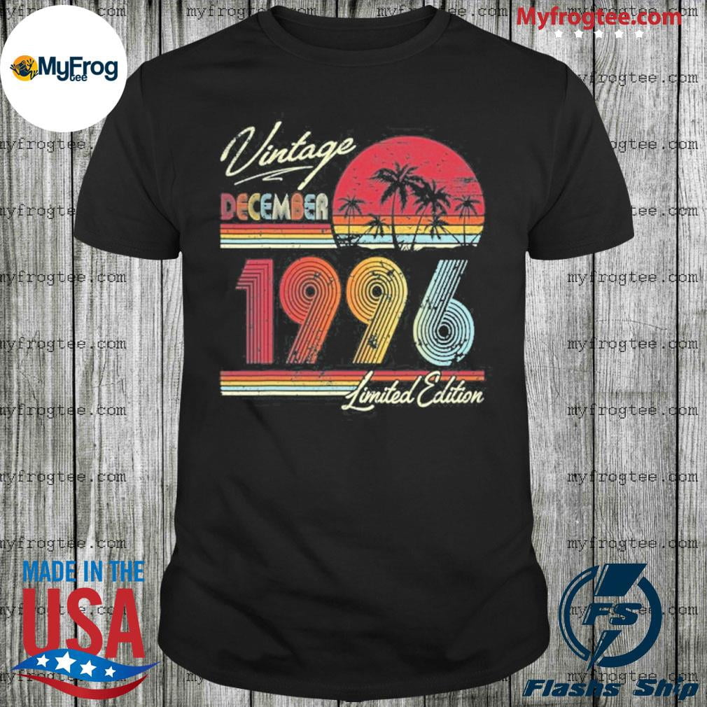 25th birthday new december 1996 Men T-Shirt Women T-Shirt - Walmart.com