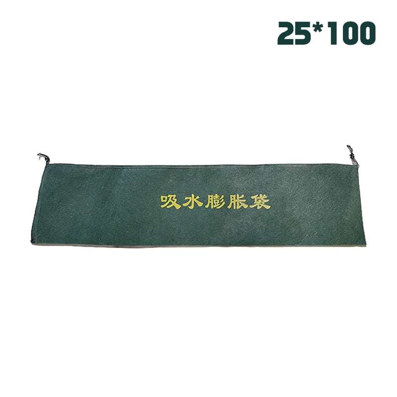 (25x100cm/9.84x39.37in) Water Absorbent Sandbags Flood Barrier Bags ...