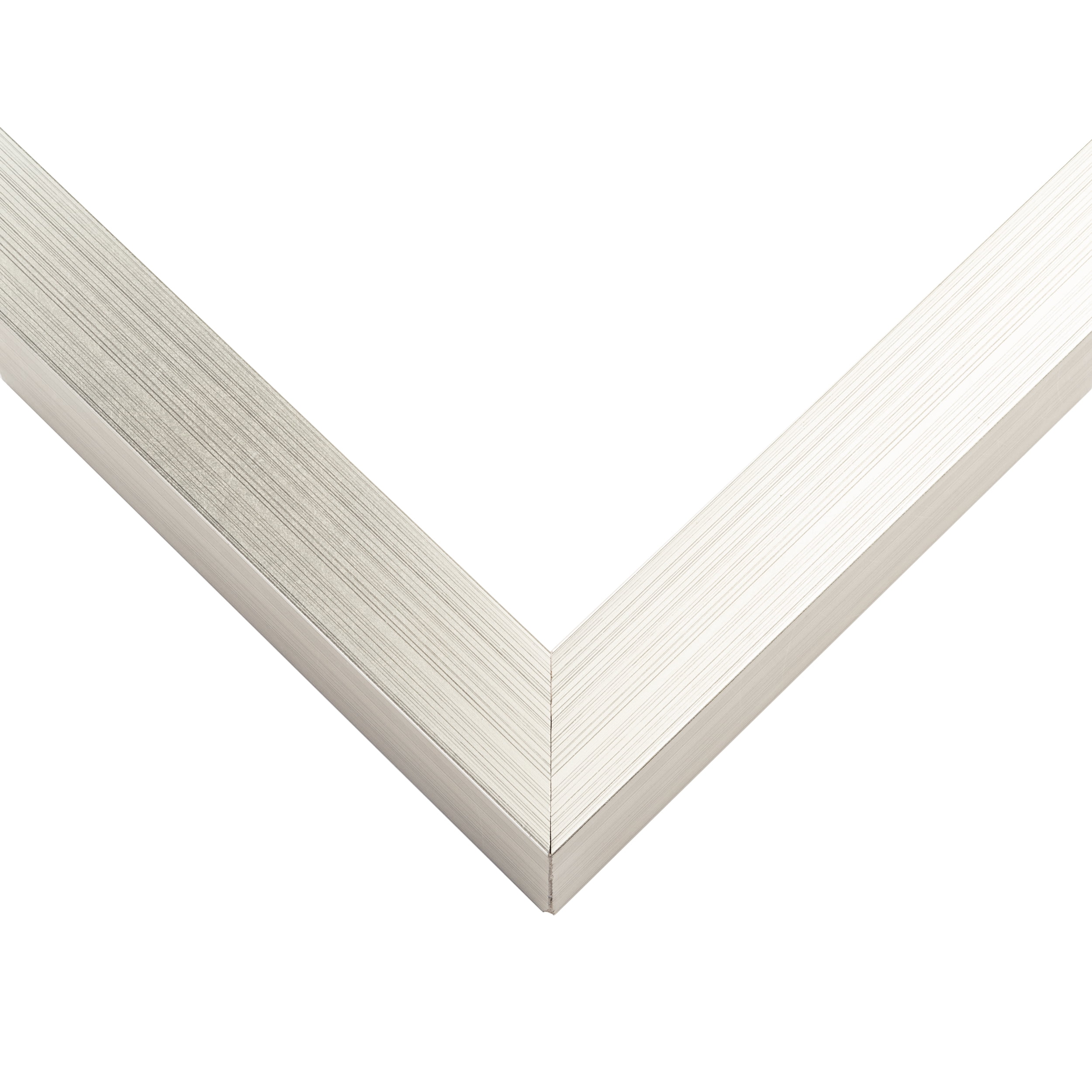 25x14 Shadow Box Frame Silver | 1.625 inches Deep Real Wood Traditional ...