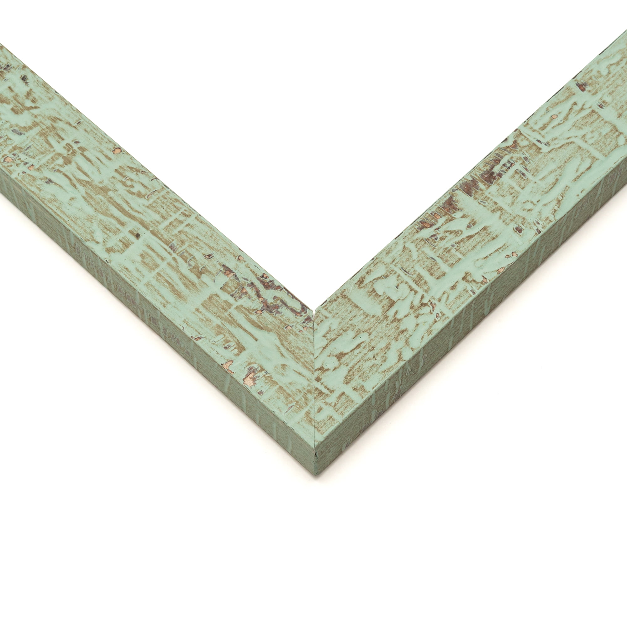 25x30 Frame Green Solid Wood Picture Frame Width 1.125 Inches ...