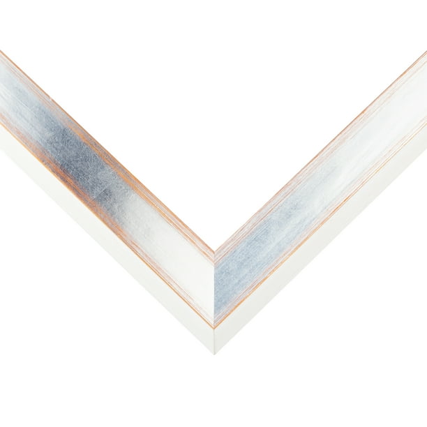 25x30 Shadow Box Frame Silver | 1.625 inches Deep Real Wood ...