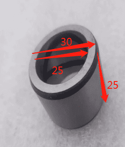 25x35x25-Mini Excavator Bushing, Steel Shaft Stud, KUBOTA Kobleco SK 18 HIT156 I EX 15 40CR ...