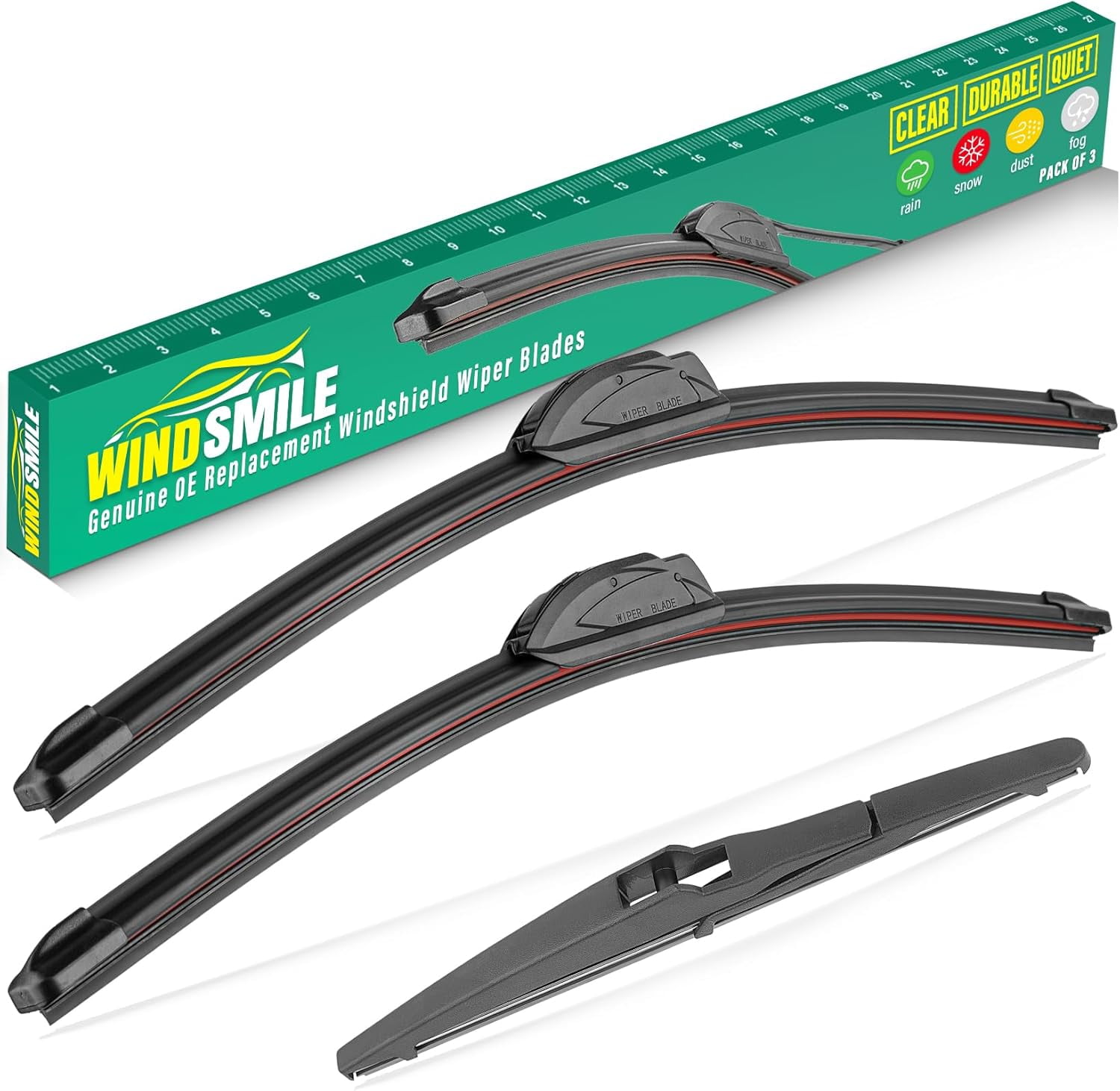 26" 18" 10" Windshield Wiper Blades Replacement for Toyota Highlander ...