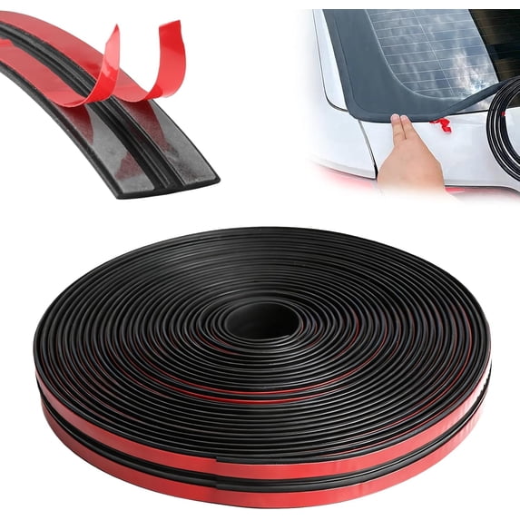 26.2 Ft T-Shape Car Windshield Weather Stripping Windshield Rubber Seal ...