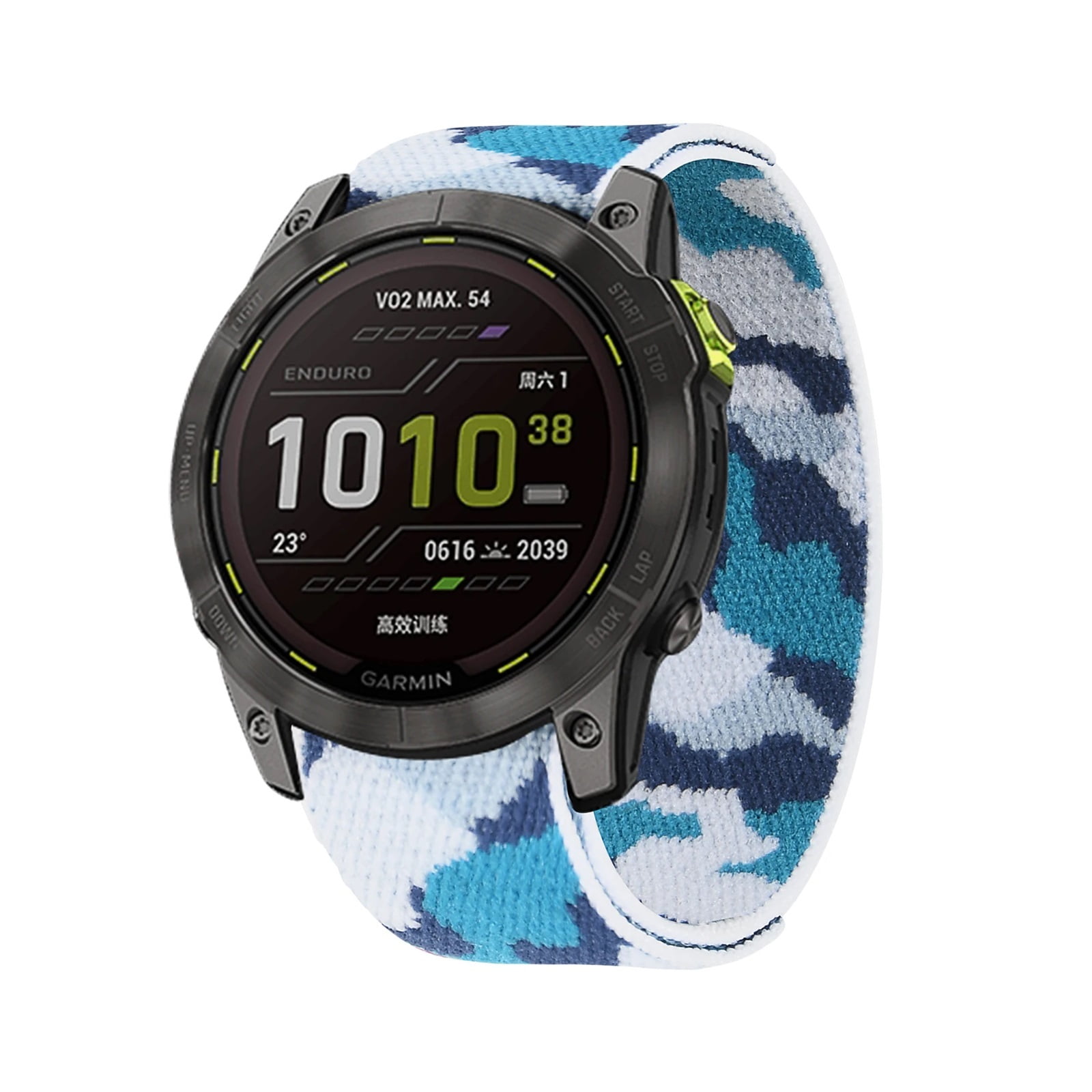 26 22mm Hook Loop Nylon Strap For Garmin Fenix 7 7X 6X 6Pro 5X Plus/945 ...