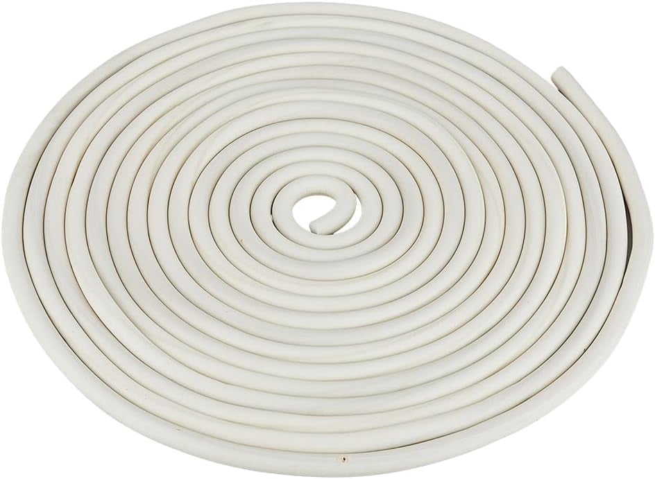 26.24FT/8m Backer Rod Caulk Saver for Gaps White Rubber Backing Rod ...