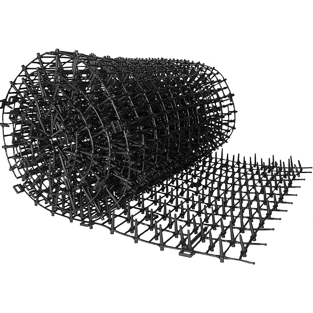 26.3 ft Cat Spike Mat Outdoor Cat Deterrent Mat with Spike Prickle ...