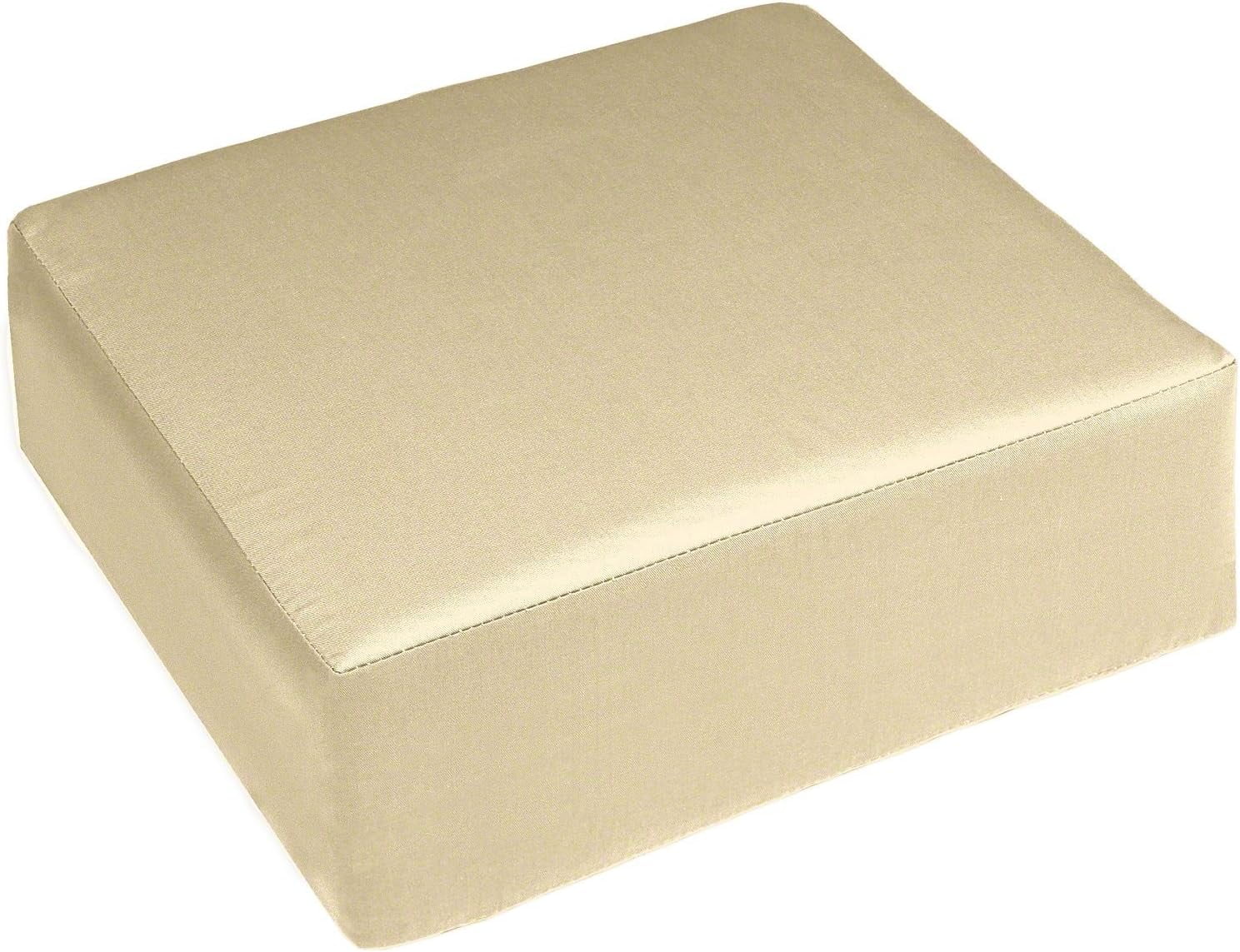 26" x 30" x 4" Sunbrella Ottoman (Sunbrella Cast Mist) - Walmart.com