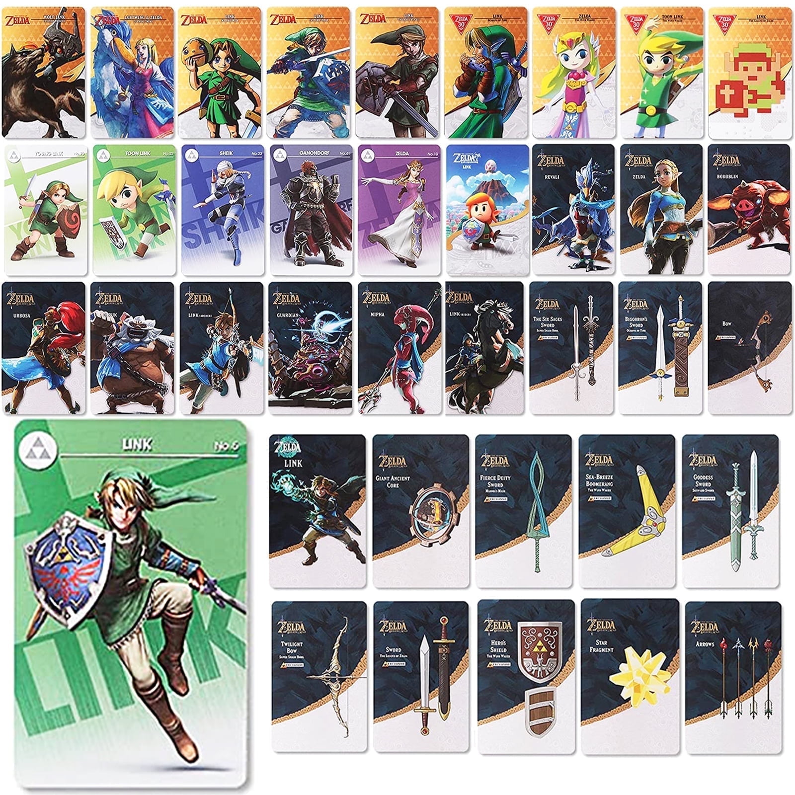 26/38/40 PCS NFC mini cards, for The Legend of Zelda Tears of The ...