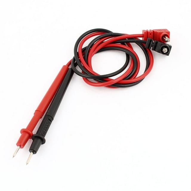 26.4" 1000V Red Black Wired Electric Test Multimeter Testing Probe Pair ...