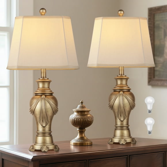 Side Table Lamp Combo