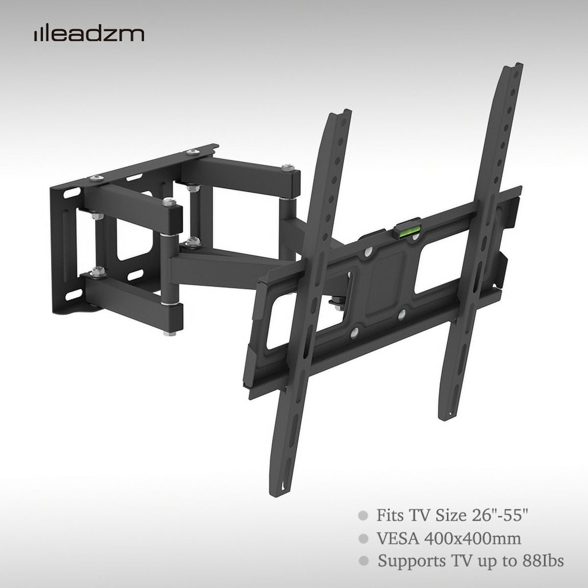 26-55 Inch Double Pendulum Large Base TV Stand TMDS-105 Bearing 40Kg ...