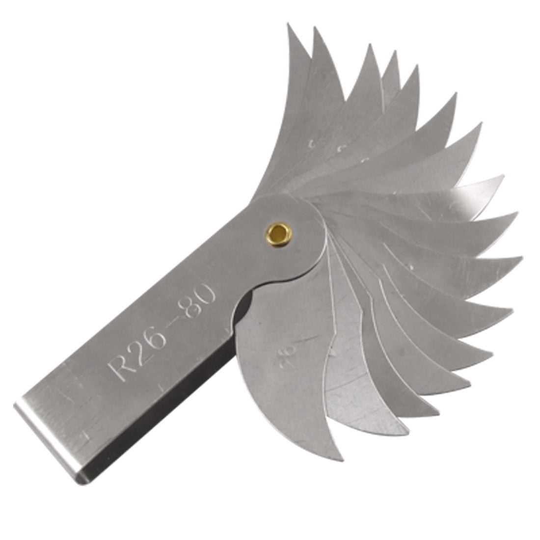 26-80mm External Internal Measure Metal Radius Gauge Gage - Walmart.com