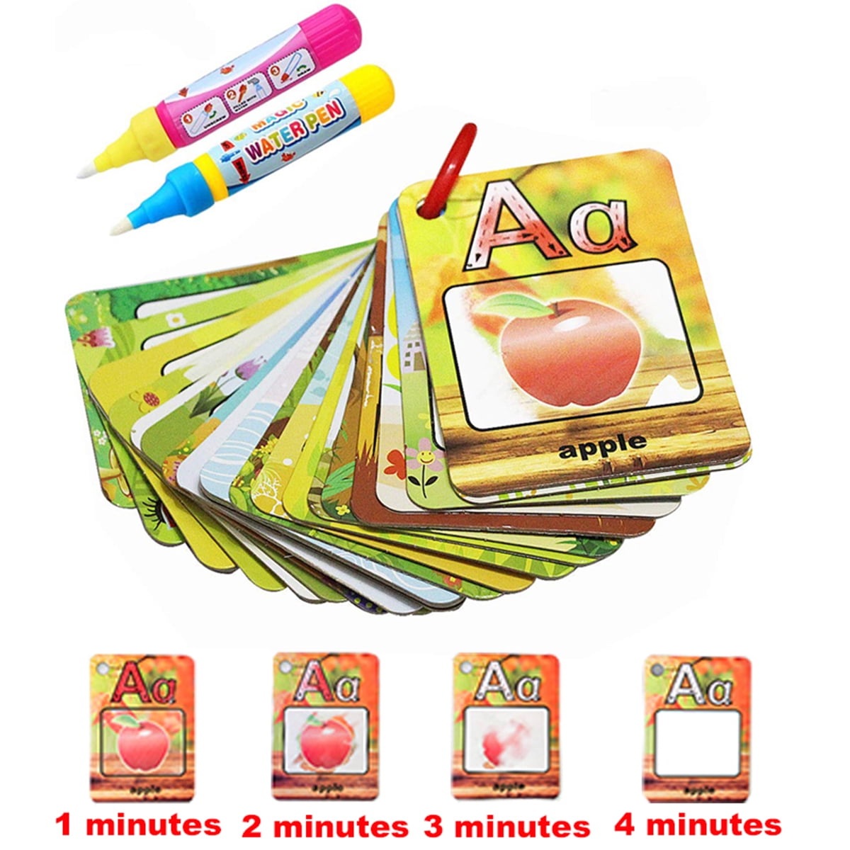 Coolplay: 26 Alphabet Water Coloring Cards, Book 1 (Educational Toy ...