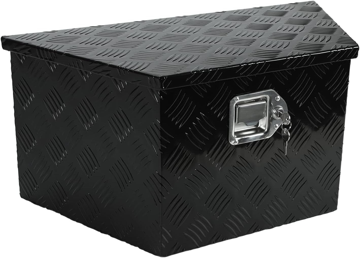 26" Aluminum Stripes Plated Tool Box Pick Up Truck Bed RV Trailer ...