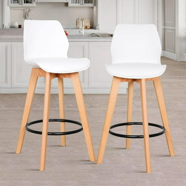 Weston Home Sheena Double X Back 24-inch Counter Height Wood Swivel ...