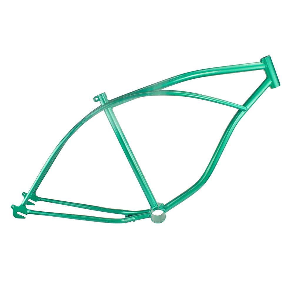 26" Beach Cruiser Bike Frame Green - Walmart.com